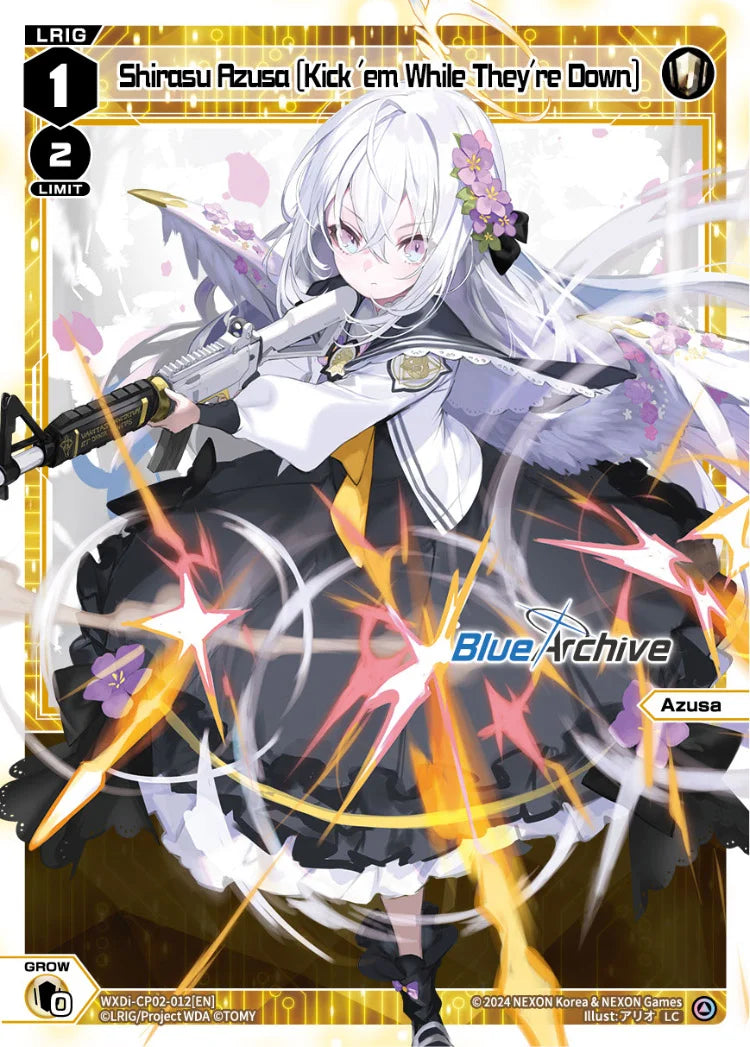 Wixoss - Blue Archive Diva Shirasu Azusa [Kick 'em While They're Down] – Midwest Card Dealer